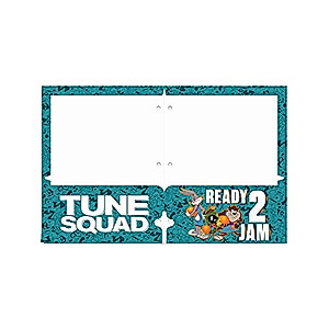 Warner Brothers Space Jam Stationary Bundle, 3-Ring, 1" Binder, Notebook, Folder