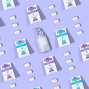 hello Foaming Hand Soap Tablets for Refilling, Dissolvable Hand Soap with Aloe and Sea Minerals Fragrance, Plant Based Soap Ingredients, No Harsh Preservatives, 6 Pack, 0.31 OZ Each