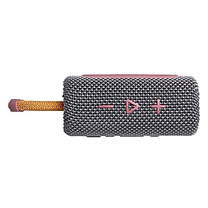 JBL Go 3: Portable Speaker with Bluetooth, Builtin Battery, Waterproof and Dustproof Feature Gray JBLGO3GRYAM