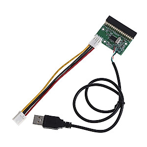 1.44MB 3.5" Floppy Drive Connector 34 PIN 34P to USB Cable Adapter PCB Board