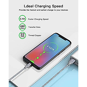 Siwket Micro USB Charging Cable 10ft, Braided USB A to Micro Android Charger Cable Data Sync Cord for Samsung Galaxy J7,S7,S6,Kindle Fire,Fire HD Tablets,PS4 Controller,Sony,HTC,LG,Motorola,Huawei