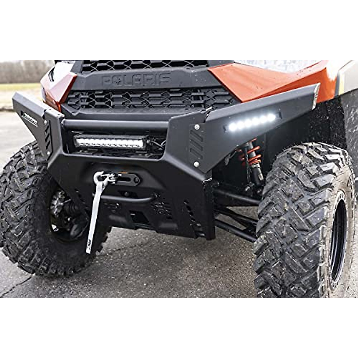 Rough Country UTV Winch Mounting Plate for 17-22 Polaris Ranger XP 1000-93036