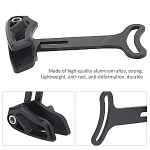 Keenso Bike Chain Guide, Aluminum Alloy Chain Guide Electric Bike Direct Mount Chain Gudie Chainring Bike Part