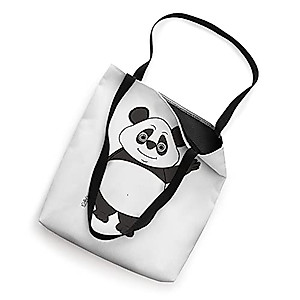 Cute Panda Bear Tote Bag