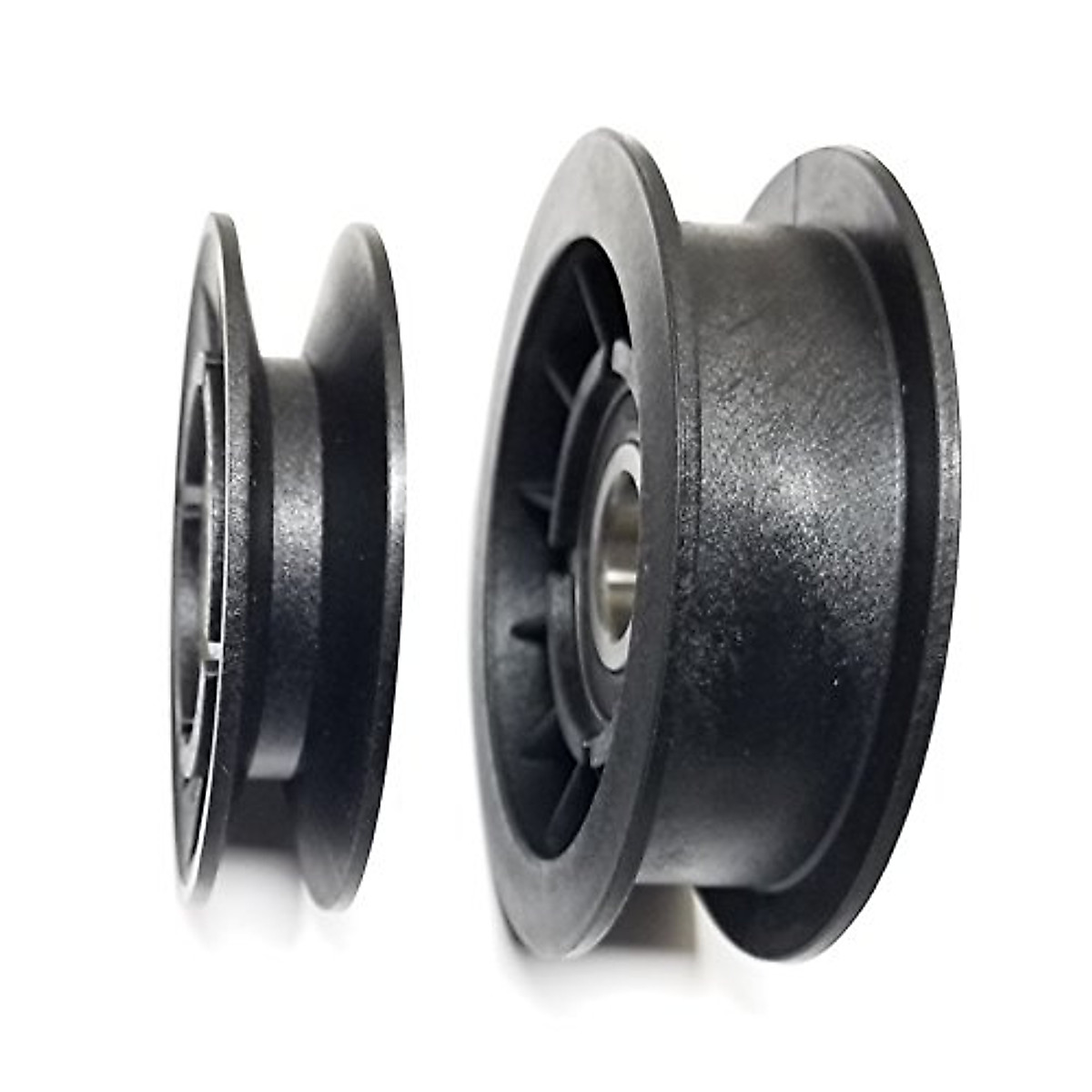 2 Idler Drive Pulley Set Compatible with John Deere Sabre Pulley V-Idler Pulley GX20286 and Flat Idler Pulley GX20287