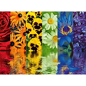 Ravensburger 16446 Floral Reflections 500 Piece Puzzle for Adults - Every Piece is Unique, Softclick Technology Means Pieces Fit Together Perfectly