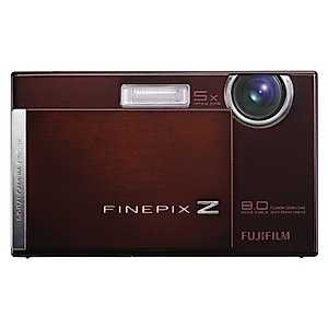 Fujifilm Finepix Z100fd 8MP Digital Camera with 5x Optical Image Stabilized Zoom (Brown)