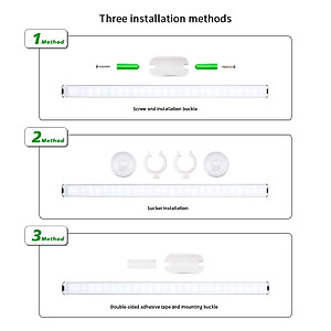 Shineslay LED Mirror Lights, USB Portable Vanity Lights, Touch Control Rechargeable Cordless Makeup Light for Mirror for Makeup Closet Bedroom Bathroom