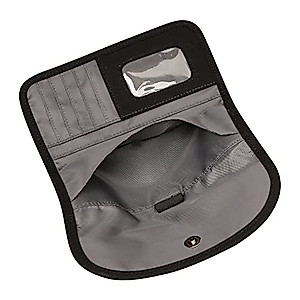 KAVU Big Spender Tri-fold Wallet Clutch Travel Organizer - Black