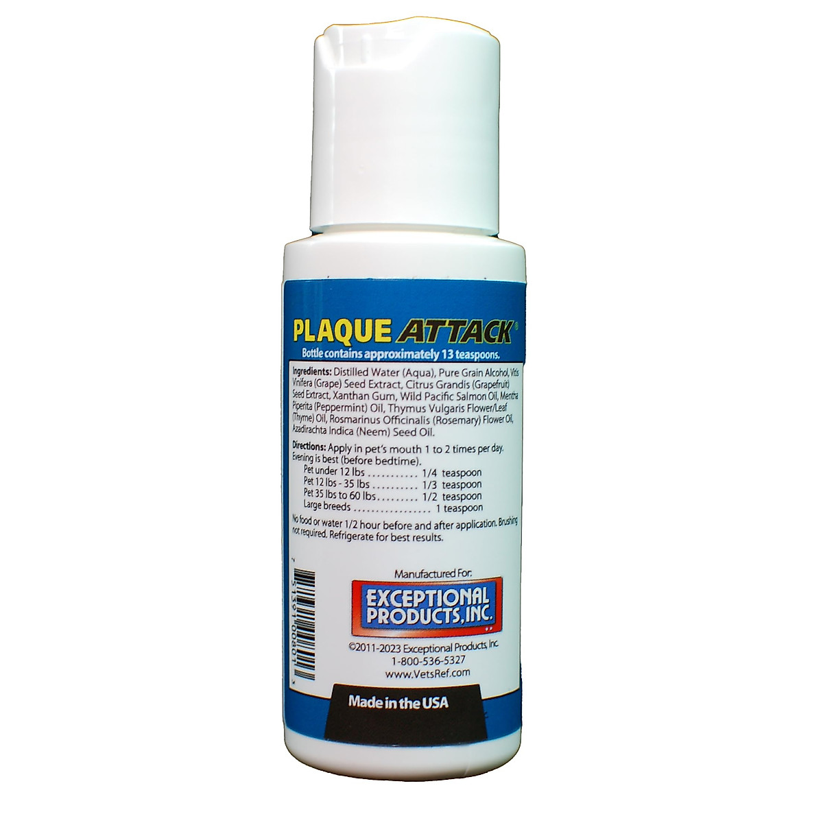 Plaque Attack Gel with Wild Salmon Oil. As Seen On TV Pet Dental, Don't Mess with Harsh Chemicals in Your pet's Food or Water, Simply Swipe on Teeth and Your pet's Teeth and Gums Will Improve.