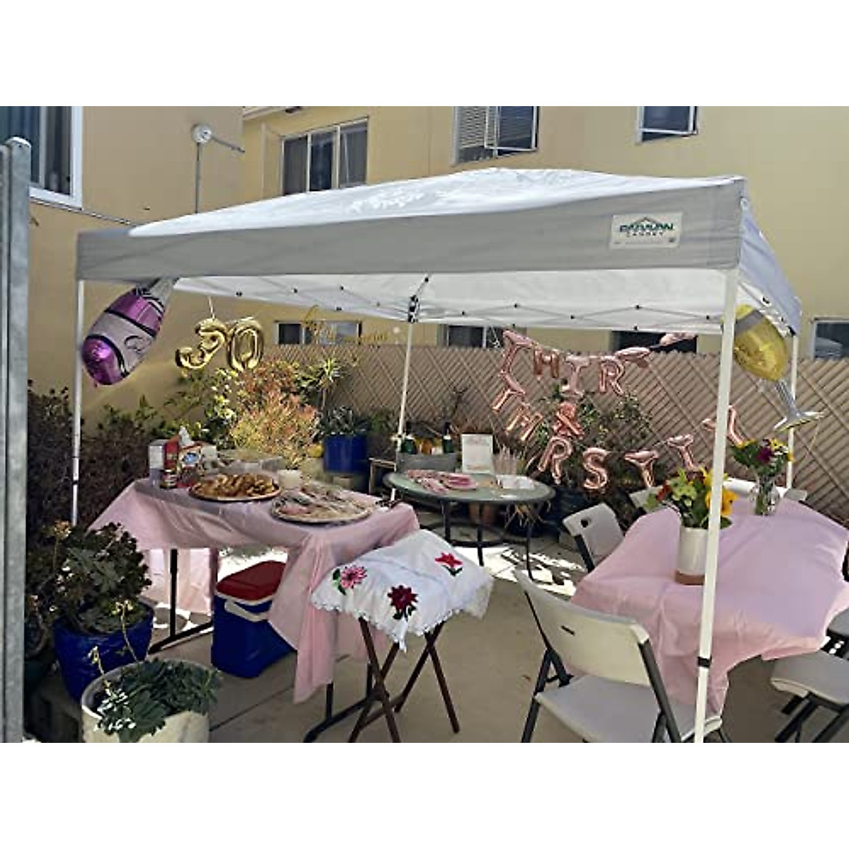 JeVenis Thirty and Thirsty Balloons Dirty 30 Balloon Thirty Birthday Decor 30th Party Supply Champagne Glass Balloon