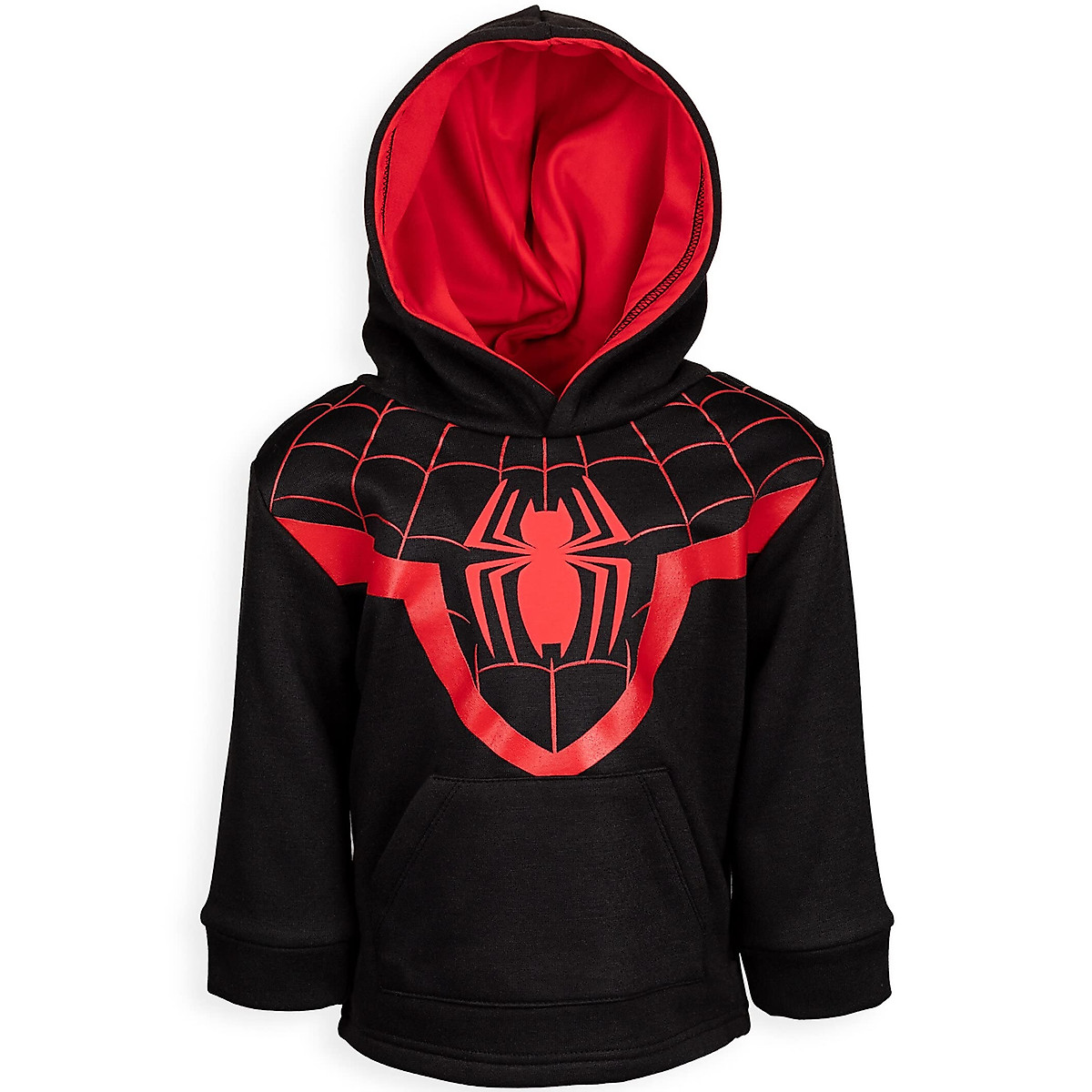 Marvel Spider-Man Miles Morales Toddler Boys Fleece Athletic Hoodie 5T