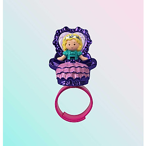 Polly Pocket Collector Compact with 2 Dolls, Keepsake Collection Royal Ball Jewelry Accessories Set, Collectible Toy with Unicorn Castle Theme