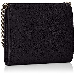 Stella McCartney SMALL FLAP Wallet Falabella Black Tri-Fold Wallet