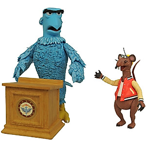 Diamond Select Toys The Muppets: Sam The Eagle & Rizzo The Rat Deluxe Figure Set