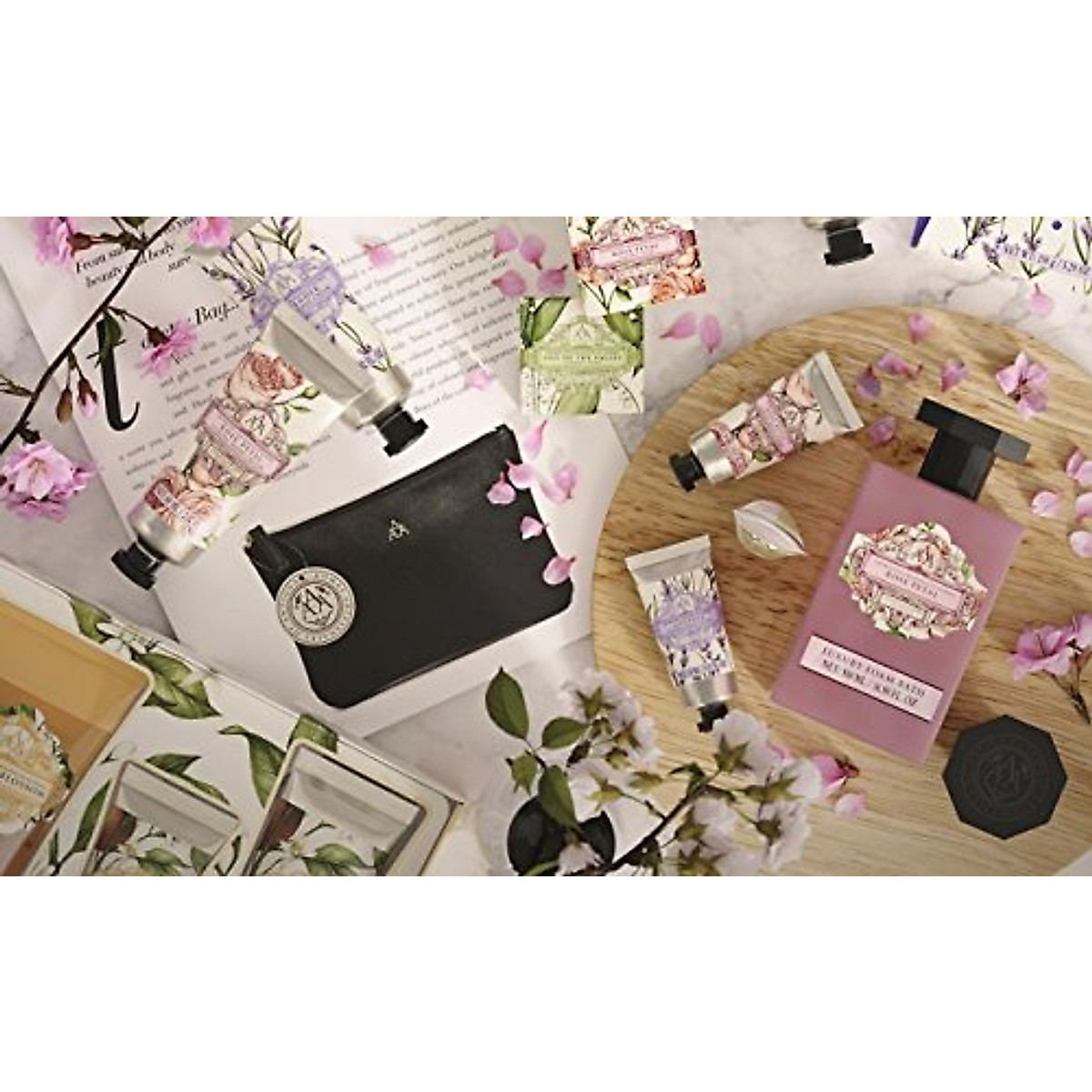 AAA Bath & Body Gift Collection - (Orange Blossom) - Shower Gel 200 ml, Hand Cream 60 ml & Body Cream 130 ml