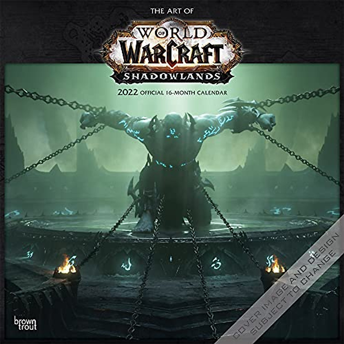 World of Warcraft 2022 12 x 12 Inch Monthly Square Wall Calendar, Video Game Blizzard Entertainment WoW
