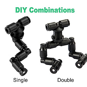 Reptile Automatic Humidifiers Spray System,vivarium Tank Misting System With Adjustable 360° Spray Nozzles And Timing Controller,amphibians Intelligent Humidifier For Rainforest Ecosystem