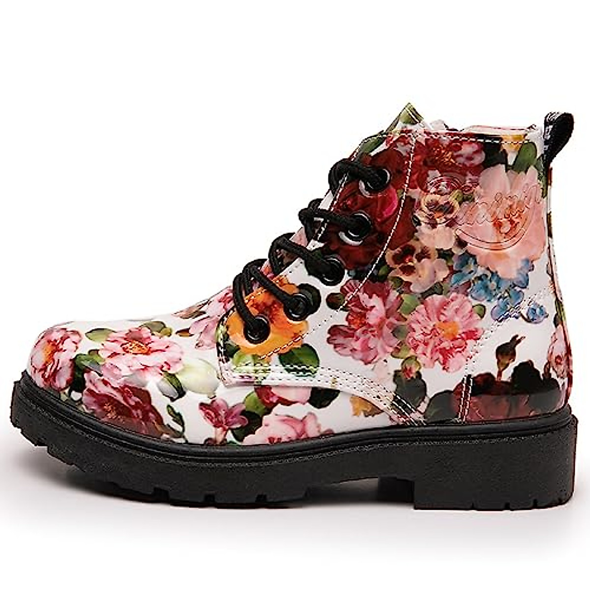 GUOCHENXY Kids Boots - Big Kid, Unisex, White, Size 2.5