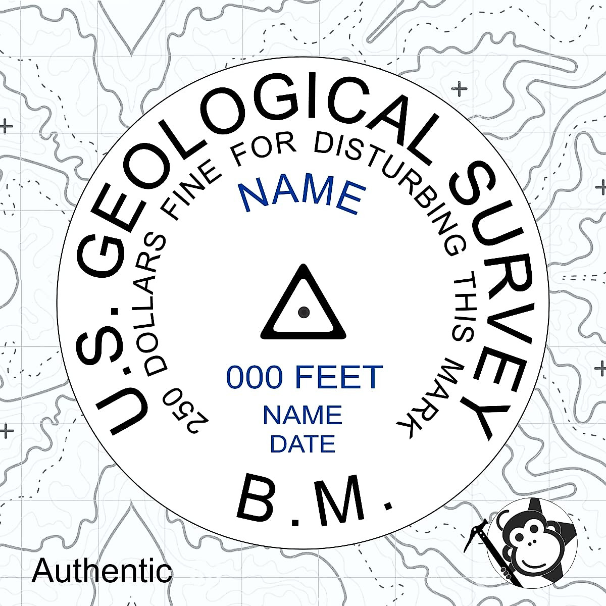 Stainless Cermark Benchmark - 3.25 Inches w Black Matte Gift Box, Mini Base, Microfiber Pouch and Certificate of Authenticity