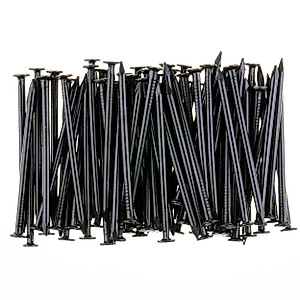 Mr. Pen- Nail Assortment Kit, 600 Pcs, 4 Sizes, Black, Small Nails, Nails for Hanging Pictures, Finishing Nails, Wall Nails for Hanging, Pin Nails, Hardware Nails, Assorted Nails, Galvanized Nails.