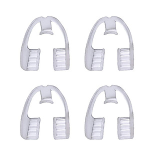 BESPORTBLE 4PCS EVA Food Grade Mouth Guard Dental Night Protector Tooth Grinding Guard for Sleep Men Women