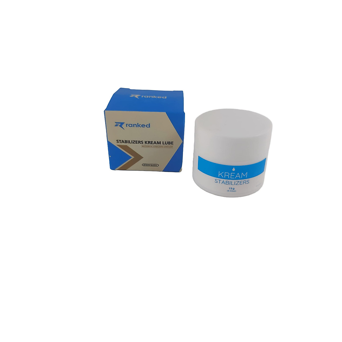 Ranked Kream Stabilizers | Premium Lube for Mechanical Gaming Keyboard Stabilizers (Pack of 1)