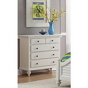 Homestyles Bermuda Chest, Off-White