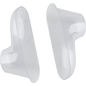 Z-Color 100pcs Clear Plastic Baby Feet Display Showcase,Shoe Trees,Baby Booties, Shoes And Socks (9.5cm)