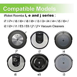 SENNII iRobot Replacement Parts Filter Accessories for Roomba j7 i7 i6 i8 i3 i4 i1 i5 i2+ e5 e6 J/I/E Series Vacuum Cleaner,6-Pack