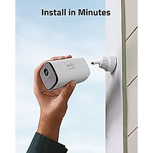 eufy security, SoloCam E40, Outdoor Security Camera, Advanced AI Person-Detection, Two-Way Audio, 2K Resolution, 2.4 GHz Wi-Fi Only, IP65 Weatherproof, No Monthly Fee