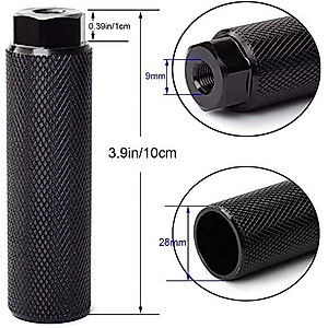 wansha Bike Pegs - High Strength Alloy Foot Pegs for BMX and Bicycle