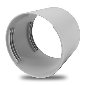 MQIDLFE Portable AC Coupler Thread Portable A/C AC Air Conditioner Exhaust Hose Couple 5inch (130mm) AC Hose Coupler Coupling Extension