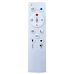 YING RAY Replacement Remote Control for Dyson Pure Hot+Cool Cryptomic HP06 Purifying Heater Fan (Gunmetal Bronze)(White Gold)