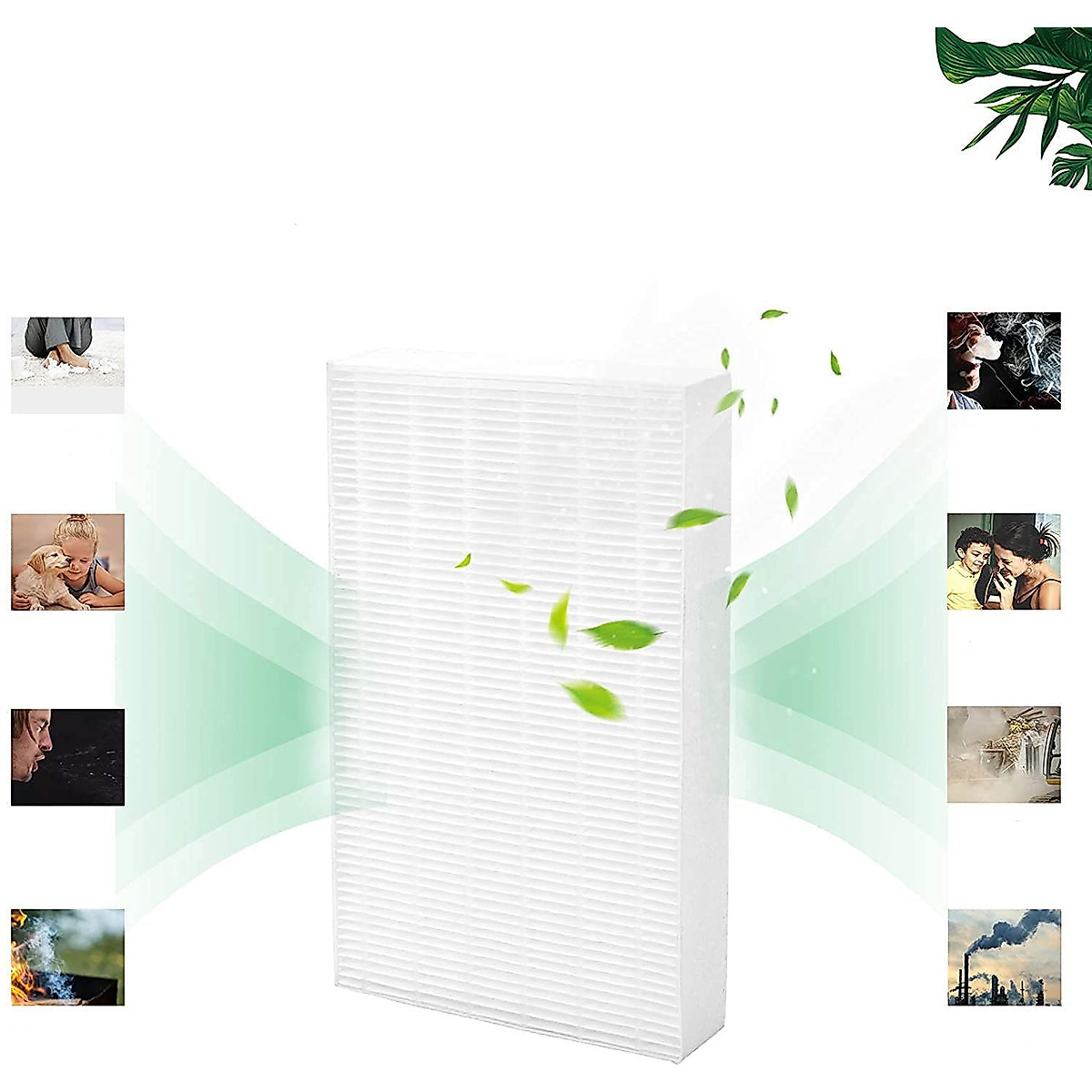 KEYJINIU 6 PACK HPA300 Replacement Filter HRF-R3 HRF-R2 HRF-R1, Compatible with Honeywell Series HPA090, HPA100, HPA200, HPA250 & HPA300