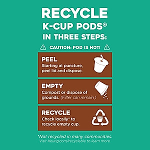 The Original Donut Shop Keurig Single-Serve K-Cup Pods, Regular Medium Roast Coffee, 72 Count