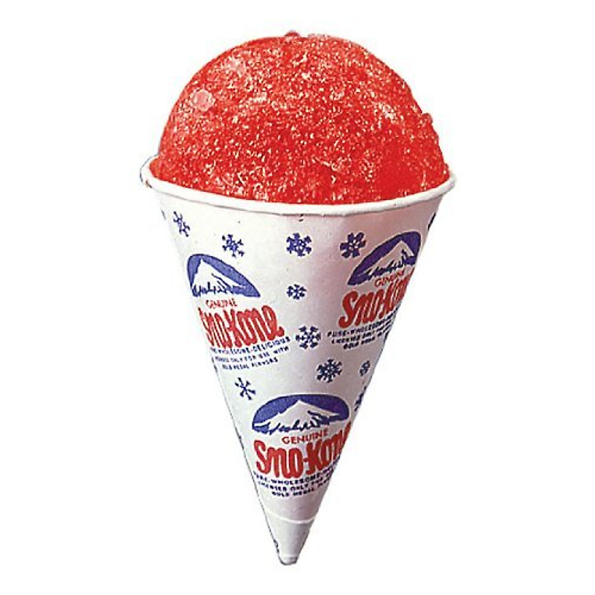 200 Snow Cone Cups 6 Oz and 200 Spoon Straws