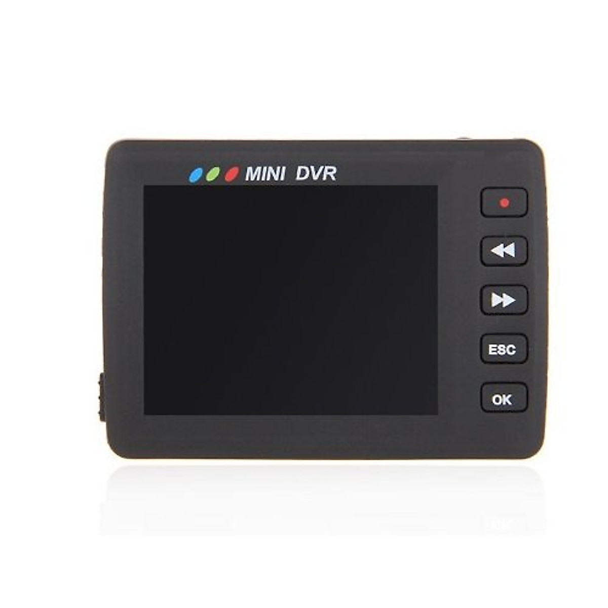 Toworld18 2.5" LCD Angel Eye Portable Mini Video Recording System Button DVR Video Recorder Camera KS-650M