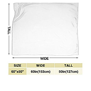 NiYoung Cozy Blanket Novelty Blanket for Your Family Watch A Movie Together Lying On Couch (Brown Vintage Rusty Stars Primitive Country R-1, 60"x50")