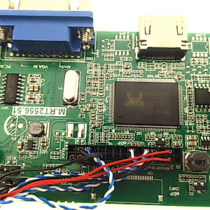 LP156WF6 eDP LCD Panel Control Board Driver Kit 1080P VGA HDMI Video 3.5mm Audio Input