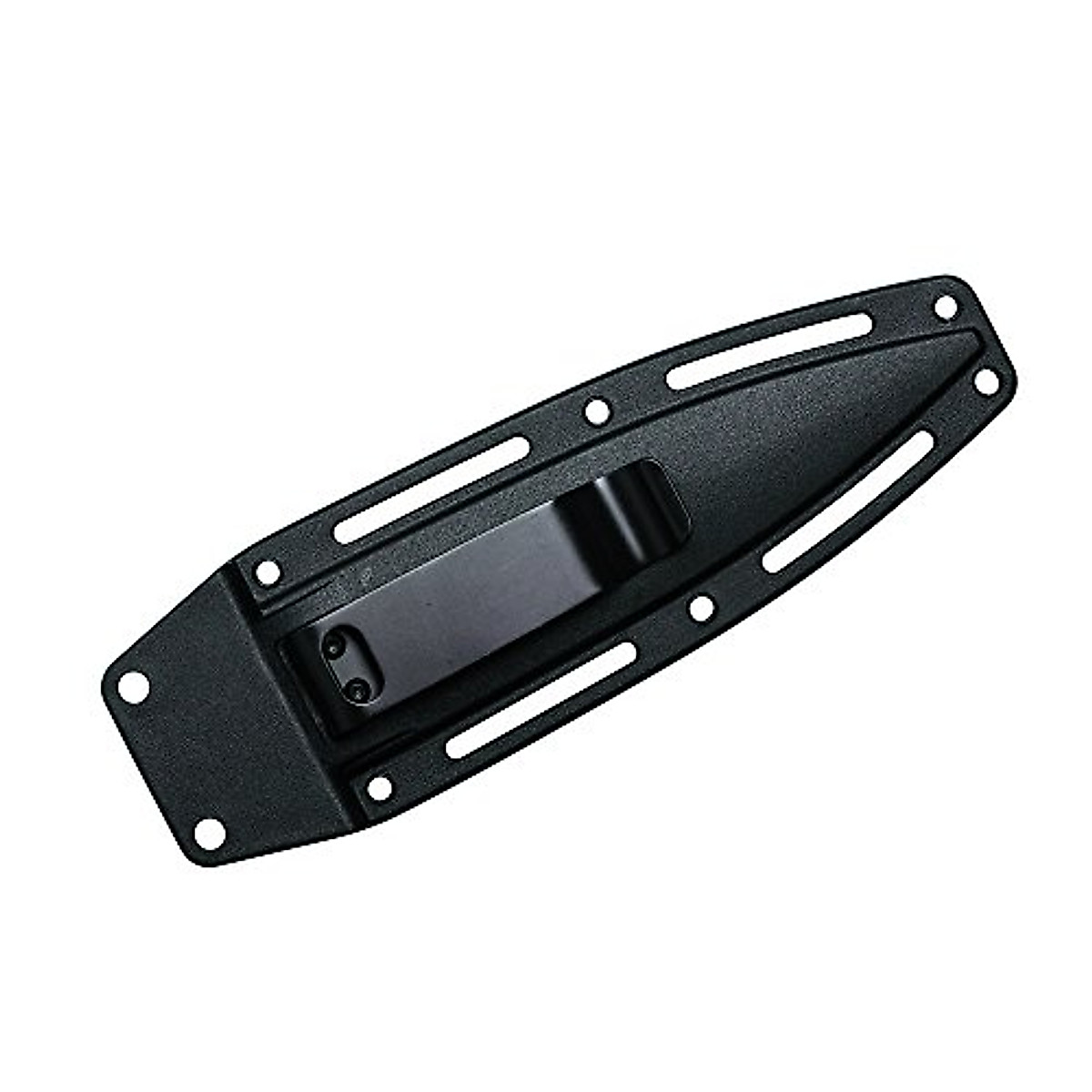 Kershaw Secret Agent (4007); Concealable Boot Knife with Strong Single Edge 4.4 Inch 8Cr13MoV Steel Blade; Arrives with Dual Carry Molded Sheath and Stealthy Non-Reflective Black Oxide Finish, 3 OZ