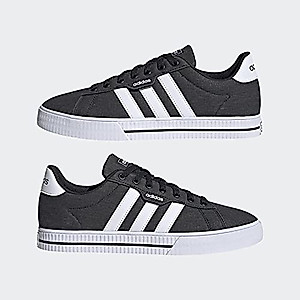 adidas Men's Daily 3.0 Skate Shoe, Core Black/Cloud White/Core Black, 8