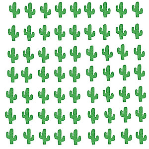 Glitter Green Cacti Confetti Decoration for Fiesta Engagement,Wedding, Bridal Shower, Bachelorette Party Decorations,100Pcs/pack (Green Cacti)
