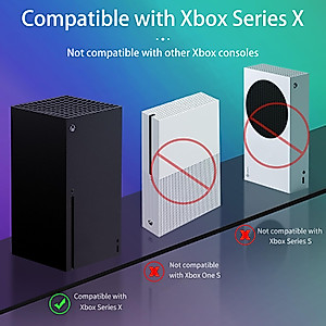 BracNova Wall Mount Kit for Xbox Series X-Steel Wall Mount Shelf Stand with Detachable Controller Holder and Headphone Hook-Safely Store Your Xbox X Console Near or Behind Your TV