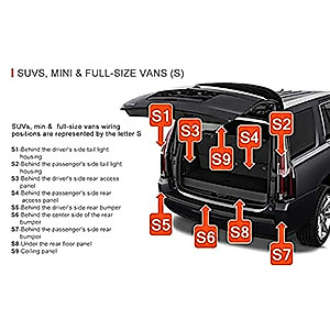 CURT 56284 Vehicle-Side Custom 4-Pin Trailer Wiring Harness, Fits Select Honda HRV