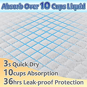 Dogcator Dog Pads Extra Large, Puppy Pads XLarge 28"x34" for Pet Training, Thicken Pee Pads for Dogs, 30 Pack Super Absorbent Dog Pee Pads