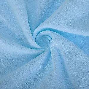 ysgfhgjw orders placed by me Square Neck Tops For Women Bell 3/4 Sleeve Side Split Solid Color Blouses Cotton Linen Casual Dressy Work Out Tunics Light Blue 2X