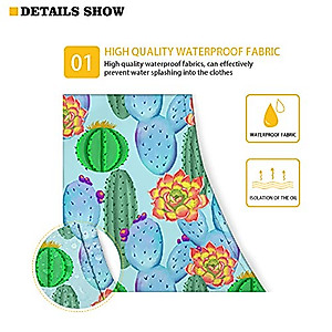 ZFRXIGN Butterfly Aprons with Pockets for Women Girls Adjustable Bib Apron with Pockets Cooking Kitchen Aprons for BBQ Drawing Chef Cooking Purple