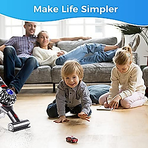 3Pack Replacement Pre Filters for Dyson - Vacuum Filter Compatible Dyson V6 V7 V8 DC59 DC58 Replaces Part 965661 01 (3 Pack)