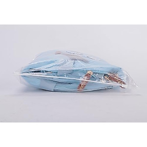 BAGODI Gym Bag for Women, Weekender Overnight Bag with USB Charging Port, Sport Travel Duffel Bag with Wet Pocket & Shoe Compartment, Carry on Tote Bag for Travel/Gym/School 5 Pcs Set